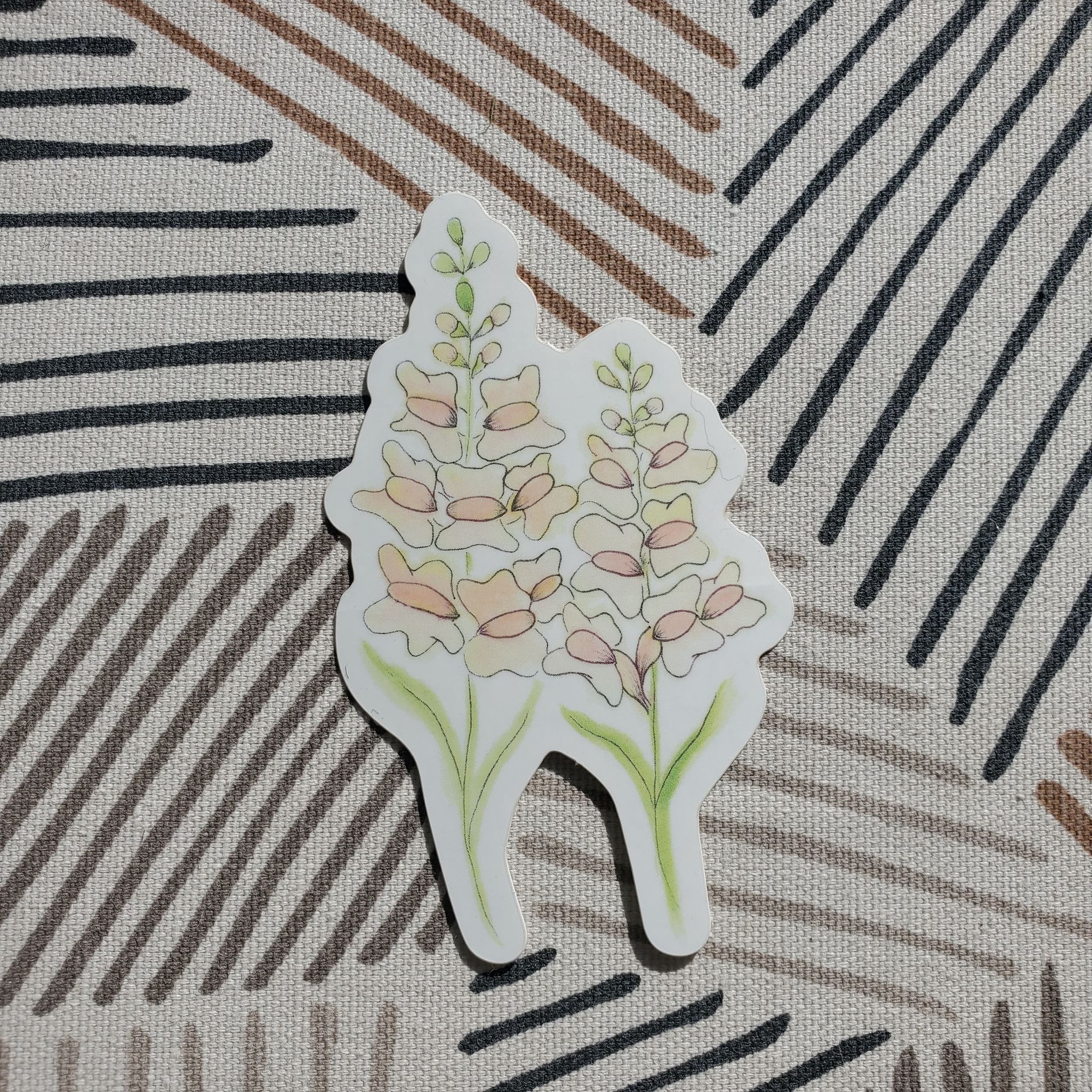 Snapdragon Illustration Sticker – MIgardener