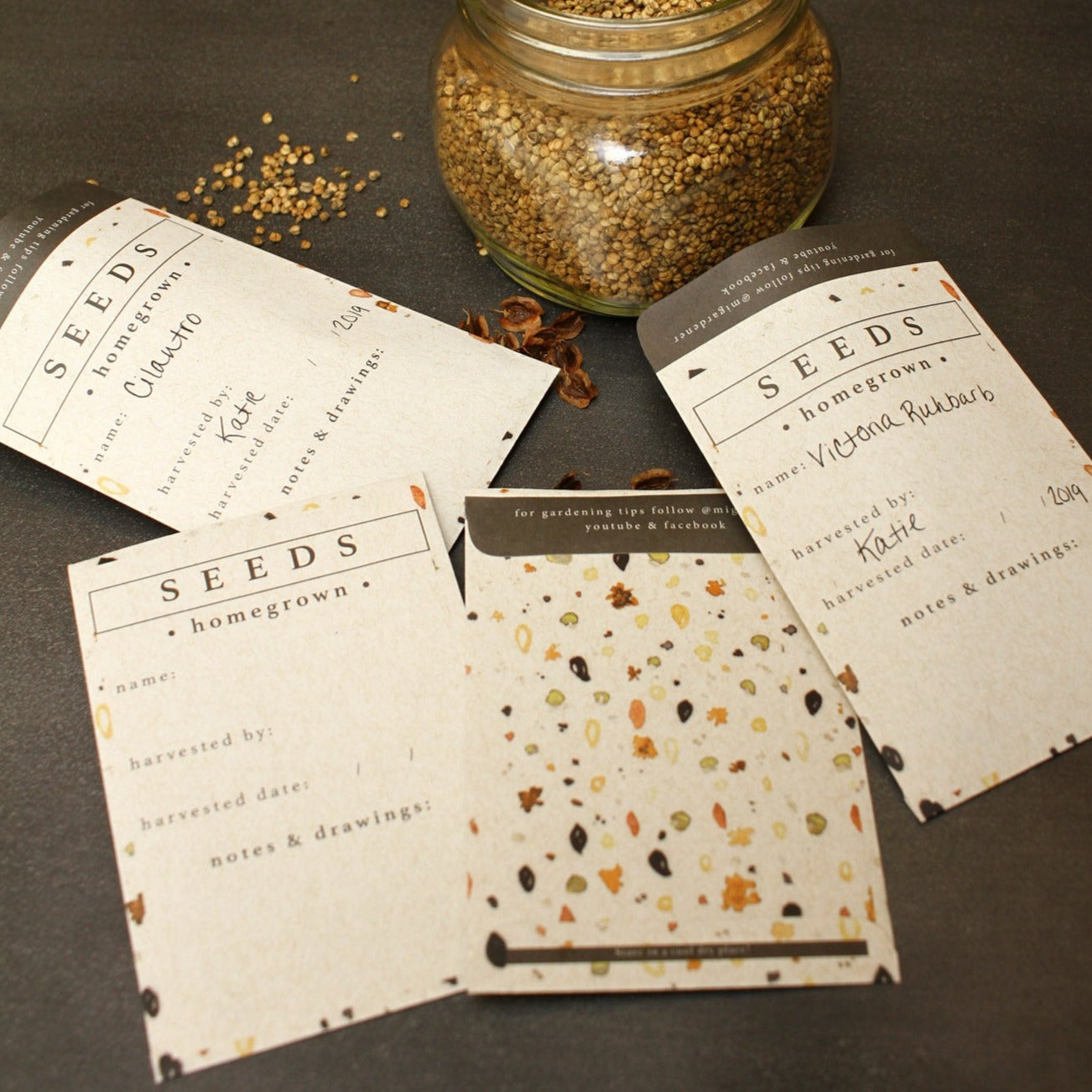 Homegrown Seed Saver Packets (12 ct) – MIgardener